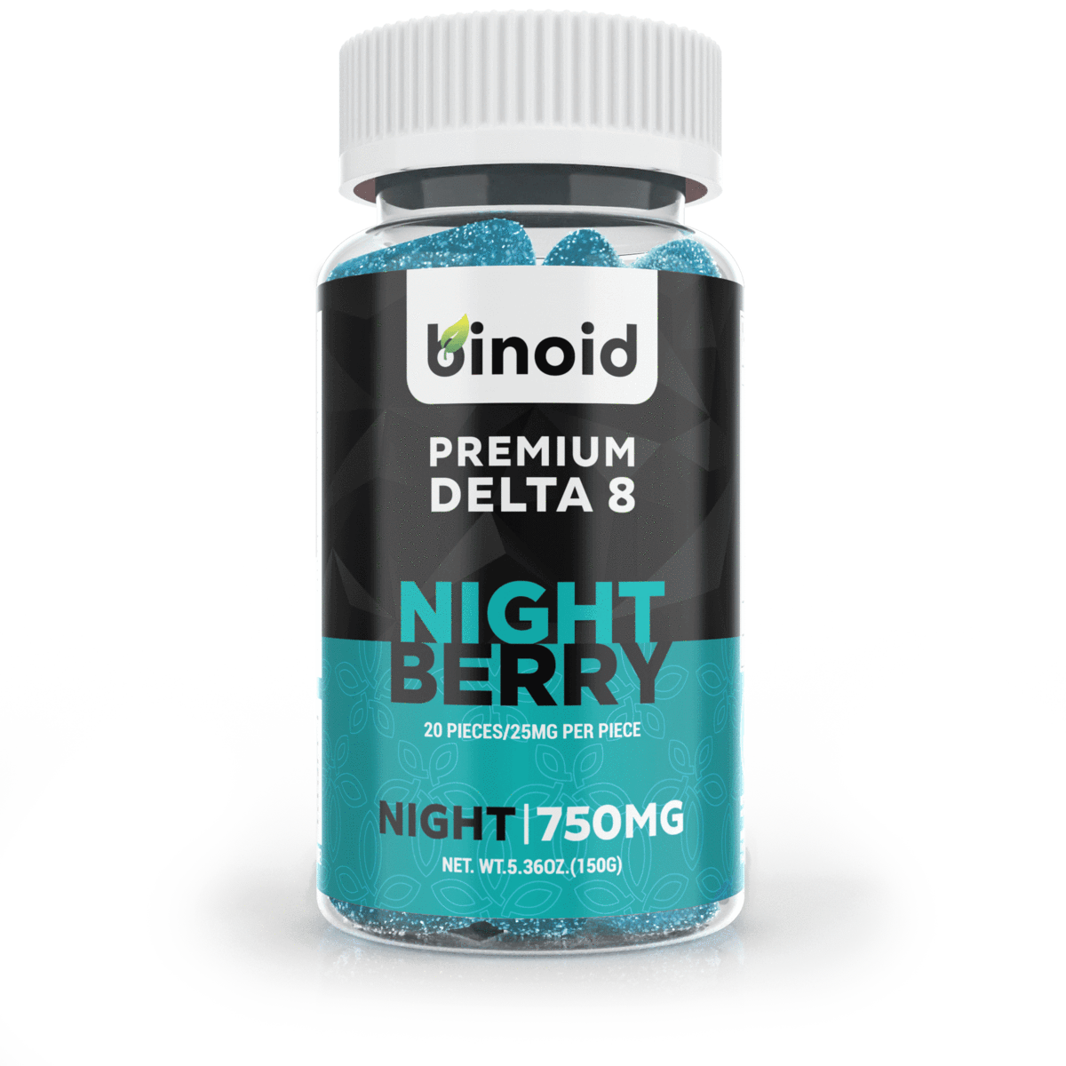 Binoid - Delta 8 Edible - Delta 8 Gummies - Night Berry — CBDdatabase.com