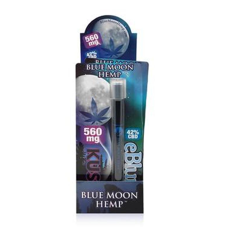 Blue Moon Hemp - CBD Disposable Vape Pen - Kush E-Blunt - 560mg ...